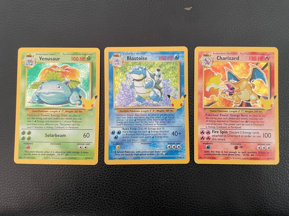 Pokémon Celebrations Charizard Trio ENGL | Kaufen auf Ricardo