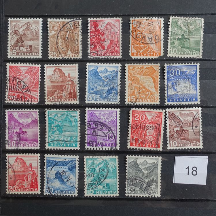 1934 bis 1948 Landschaftsbilder Lot #18 (Gebraucht) in Wiebelskirchen für CHF 14.9 – mit ...