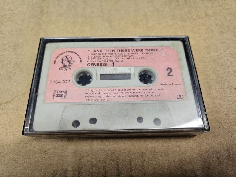 Musicassetta Genesis "...and then there were tree" (Gebraucht) in Melano für CHF 3 – mit ...