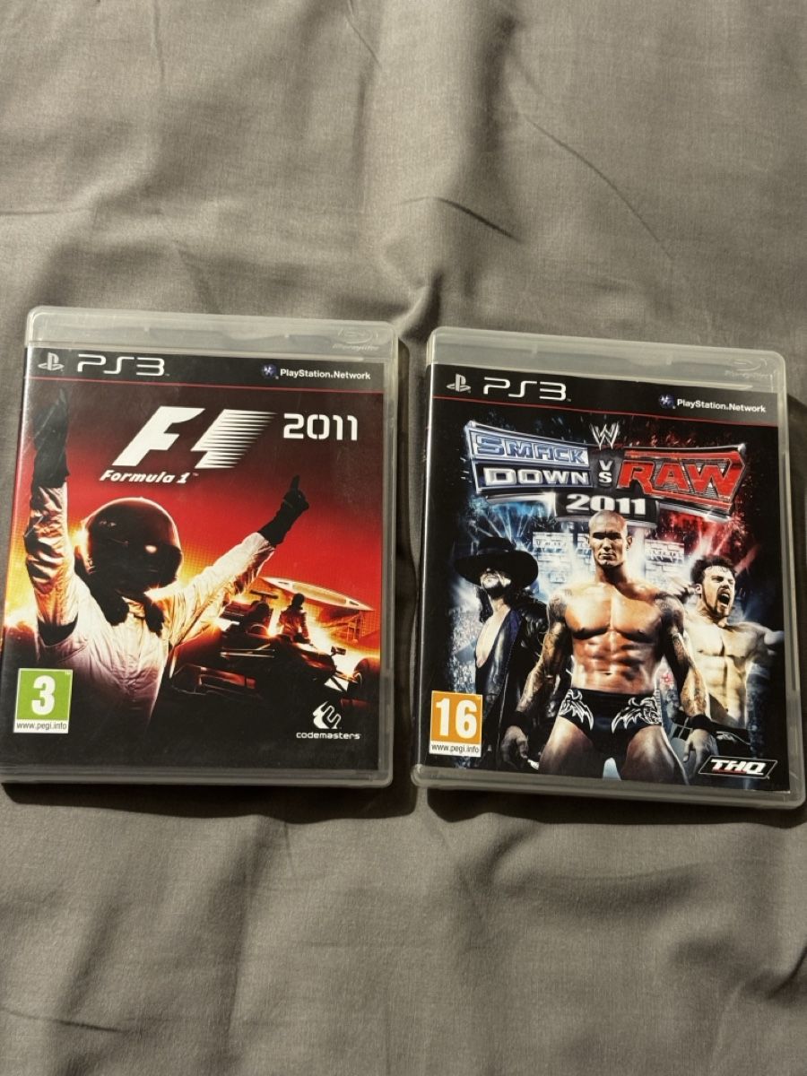 Jeux PS3 : WWE Smackdown vs Raw 2011 + F1 2011 (Neu (gemäss ...