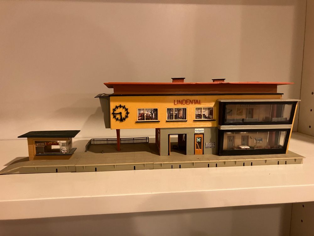 Modellbahn-Bahnhof "Lindenthal" Faller H0 14110 (Gebraucht) in ...