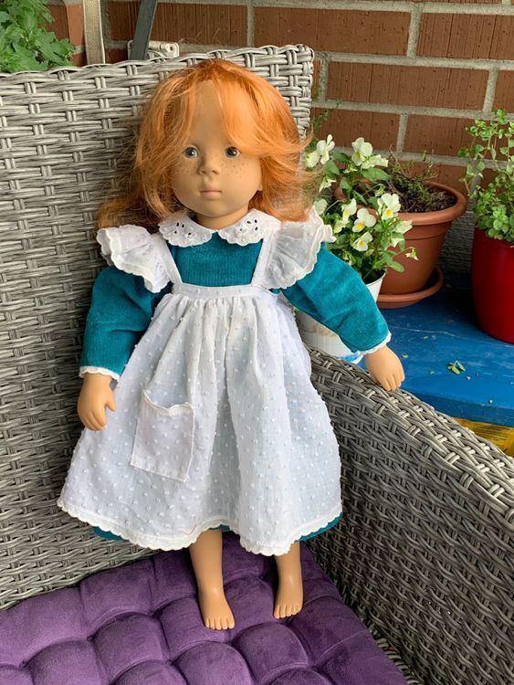 GÖTZ Puppe Fanouche, Sylvia Natterer, rothaarig, 46 cm, 90er | Kaufen ...