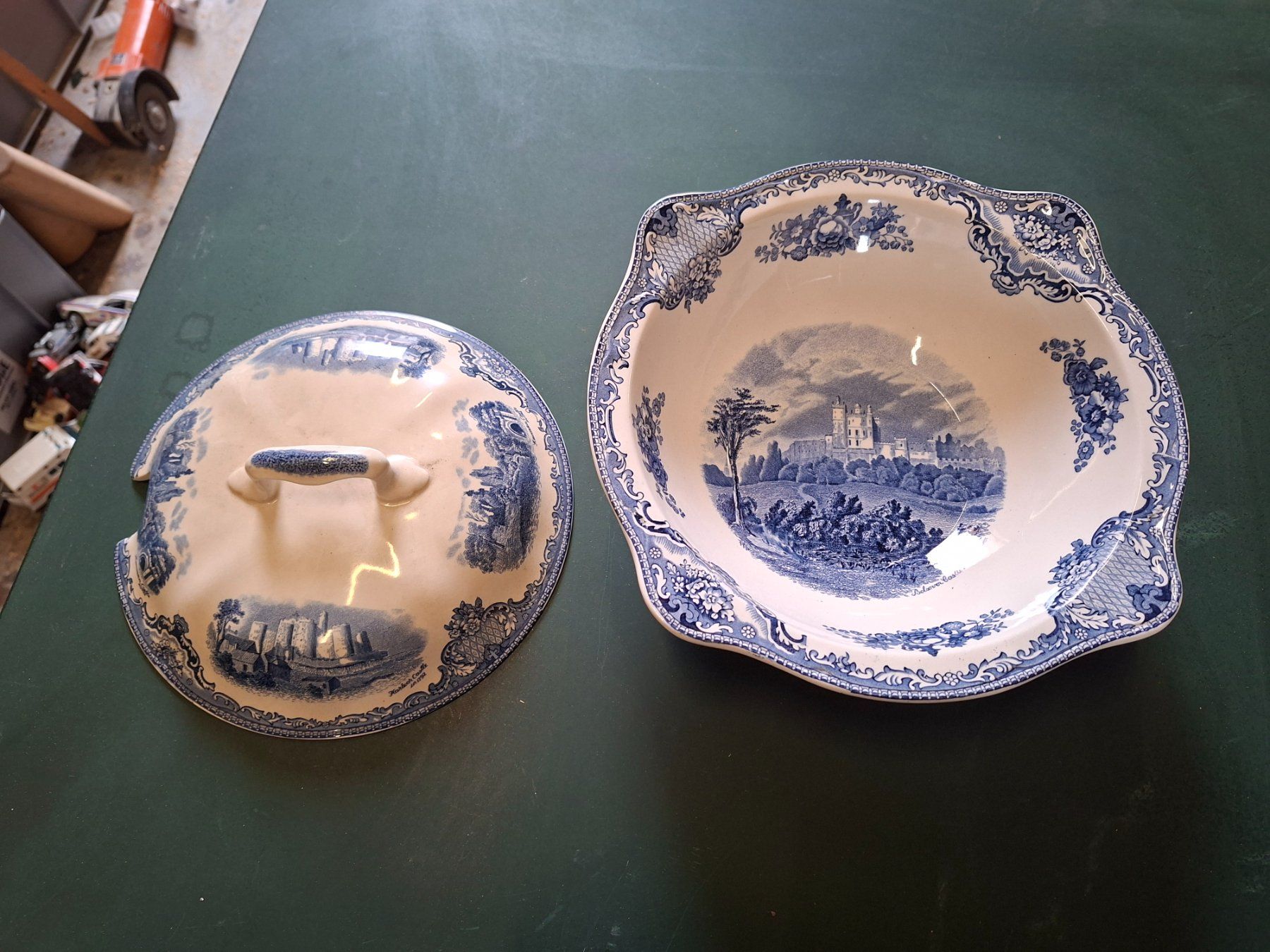 Original Vintage England Old Britain Castle Suppenterrine (D'occasion ...