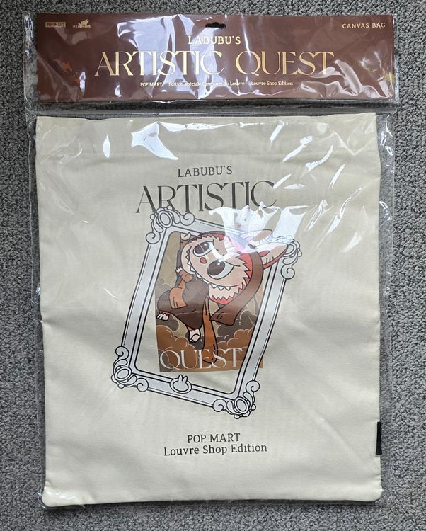 Labubu bag - canvas - Louvre Edition | Kaufen auf Ricardo