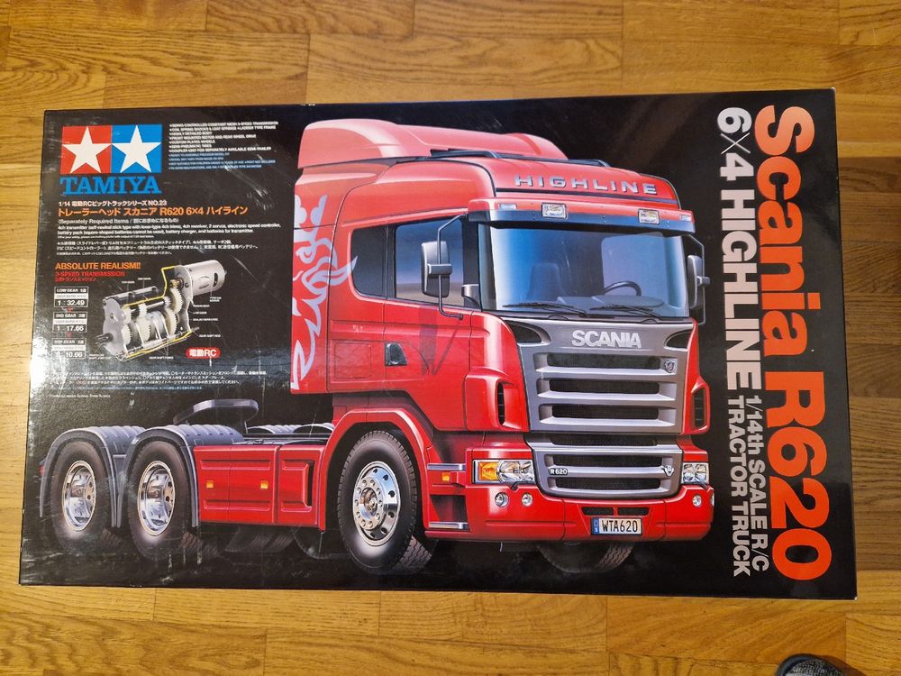 Tamiya Scania R620 - LKW-Bausatz (Neu (gemäss Beschreibung)) in Fiesch für CHF 230 – mit ...