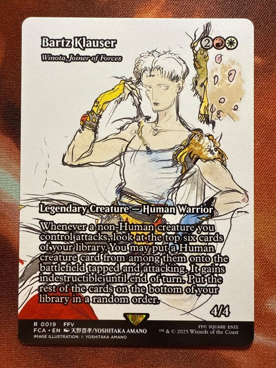 Winota, Joiner of Forces Variant 0019 Final Fantasy (Neu (gemäss ...
