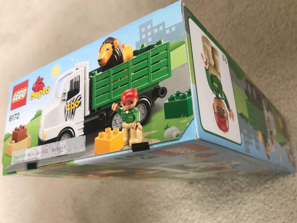 Lego Duplo 6172: Zootransporter mit Figur und Löwe / NEU (Neu und originalverpackt) in ...