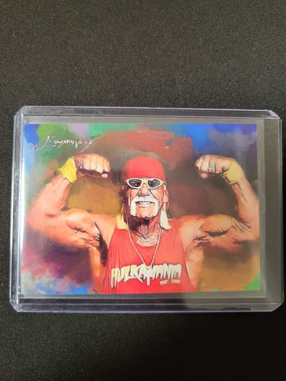 Hulk Hogan ART Limited Edition 50 Stück weltweit WWF Legende (Gebraucht ...