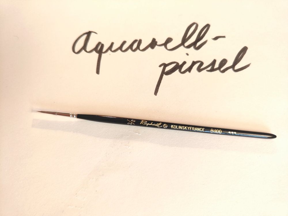 Raphaël 8400 Gr.2/0 Aquarellpinsel, Rotmarderhaar, NEU | Kaufen auf Ricardo