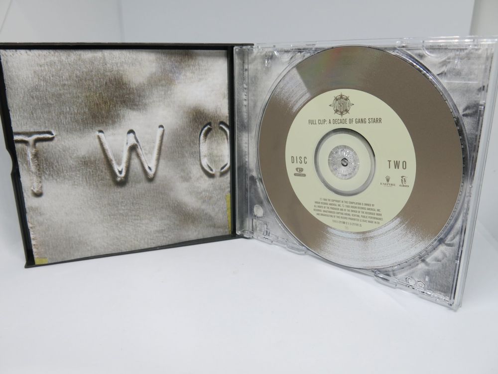 2 CD fat Box Gang Starr - Full Clip: A Decade Of Gang Starr (Gebraucht ...