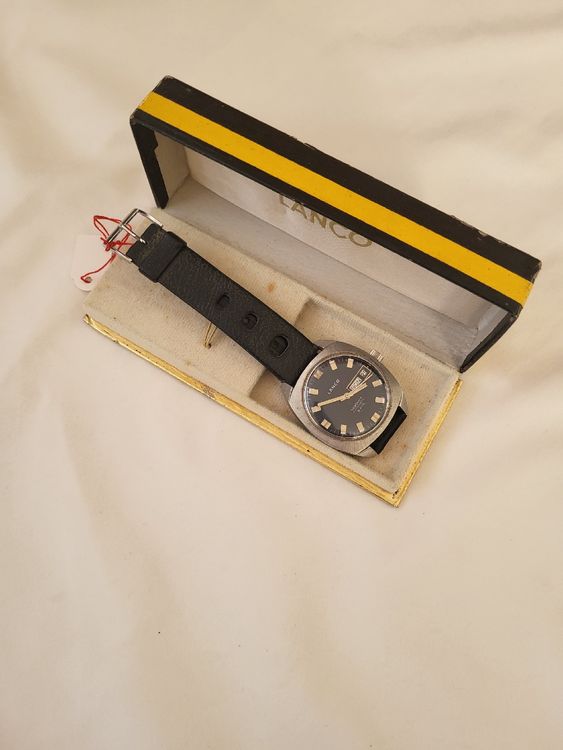 Lanco Seaborn Automatic 5ATM Vintage Herrenuhr mit Box (Gebraucht) in Allschwil für CHF 140 ...