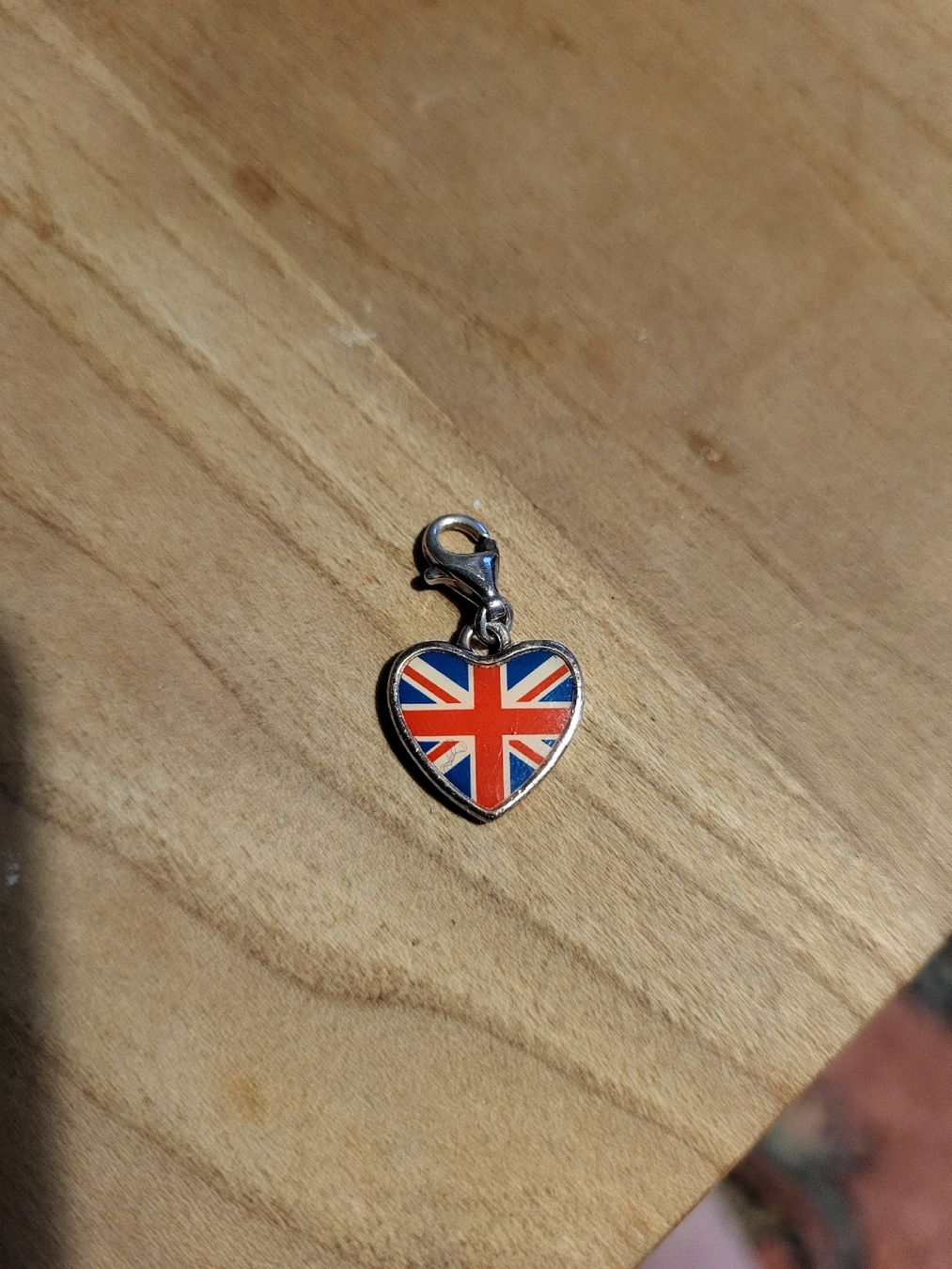 Thomas Sabo Herz-Charm mit Union Jack-Motiv, 🇬🇧 ️🇬🇧 ️ (Gebraucht) in ...