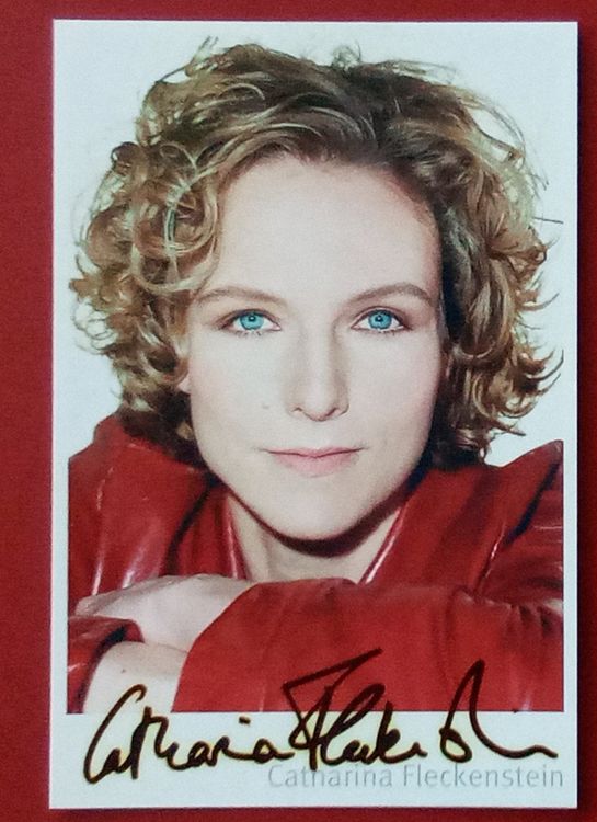Catharina Fleckenstein Autogramm Fotopostkarte 10x15cm (Gebraucht) in ...