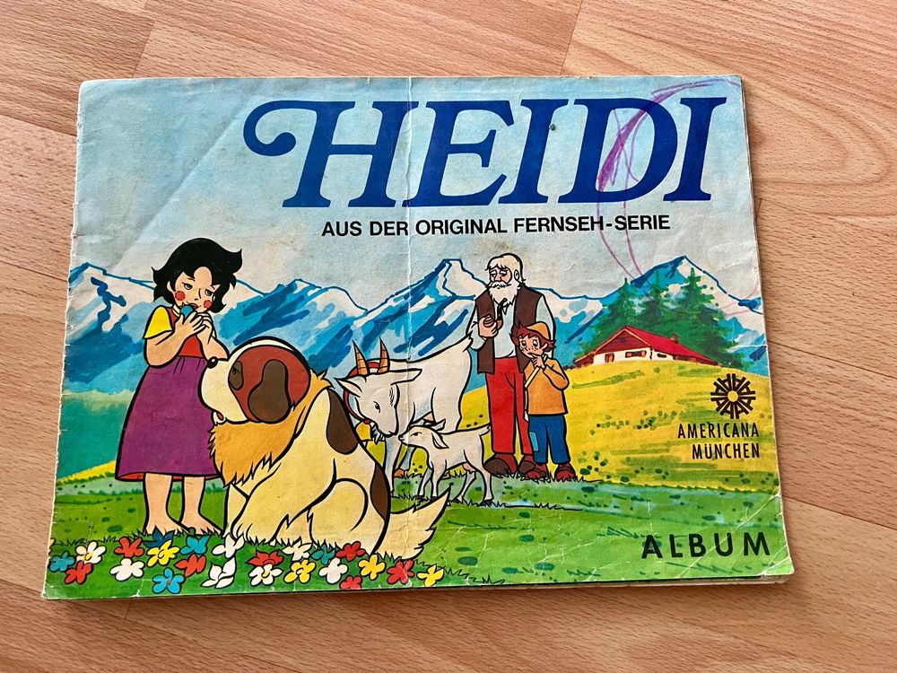 HEIDI ALBUM aus der Original Fernseh-Serie (Gebraucht) in Uetendorf für ...