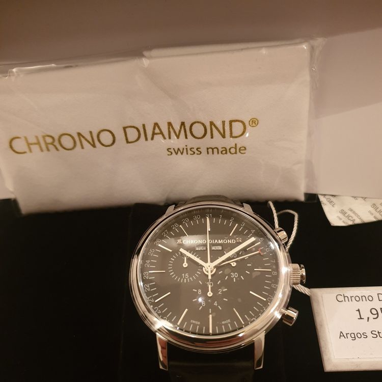 Montre Chrono Diamond Swiss made | Kaufen auf Ricardo
