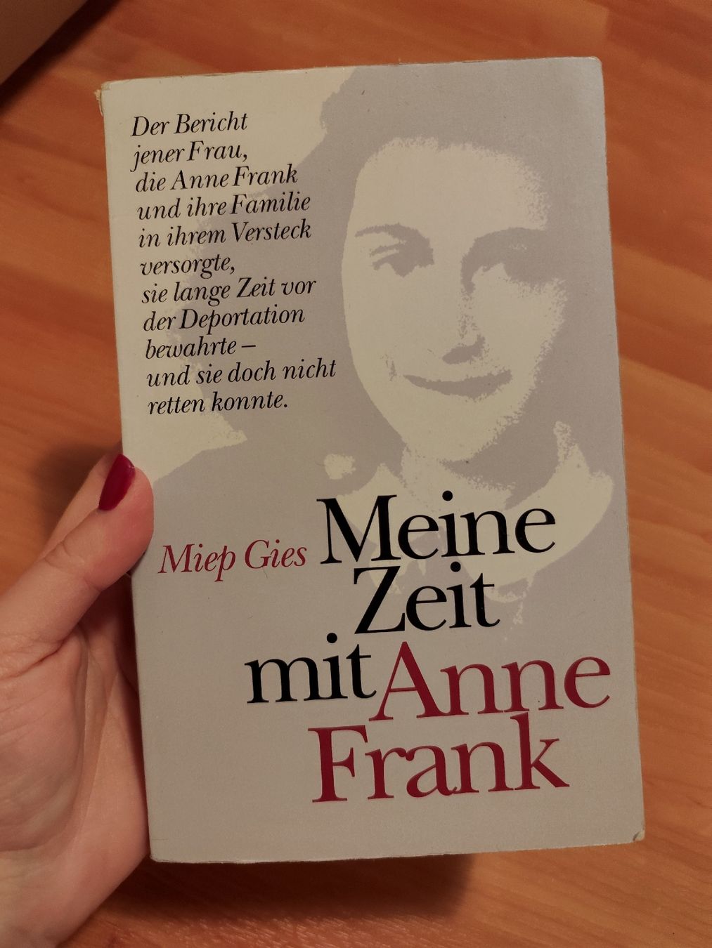 Meine Zeit mit Anne Frank by Miep Gies - History Book (Gebraucht) in ...