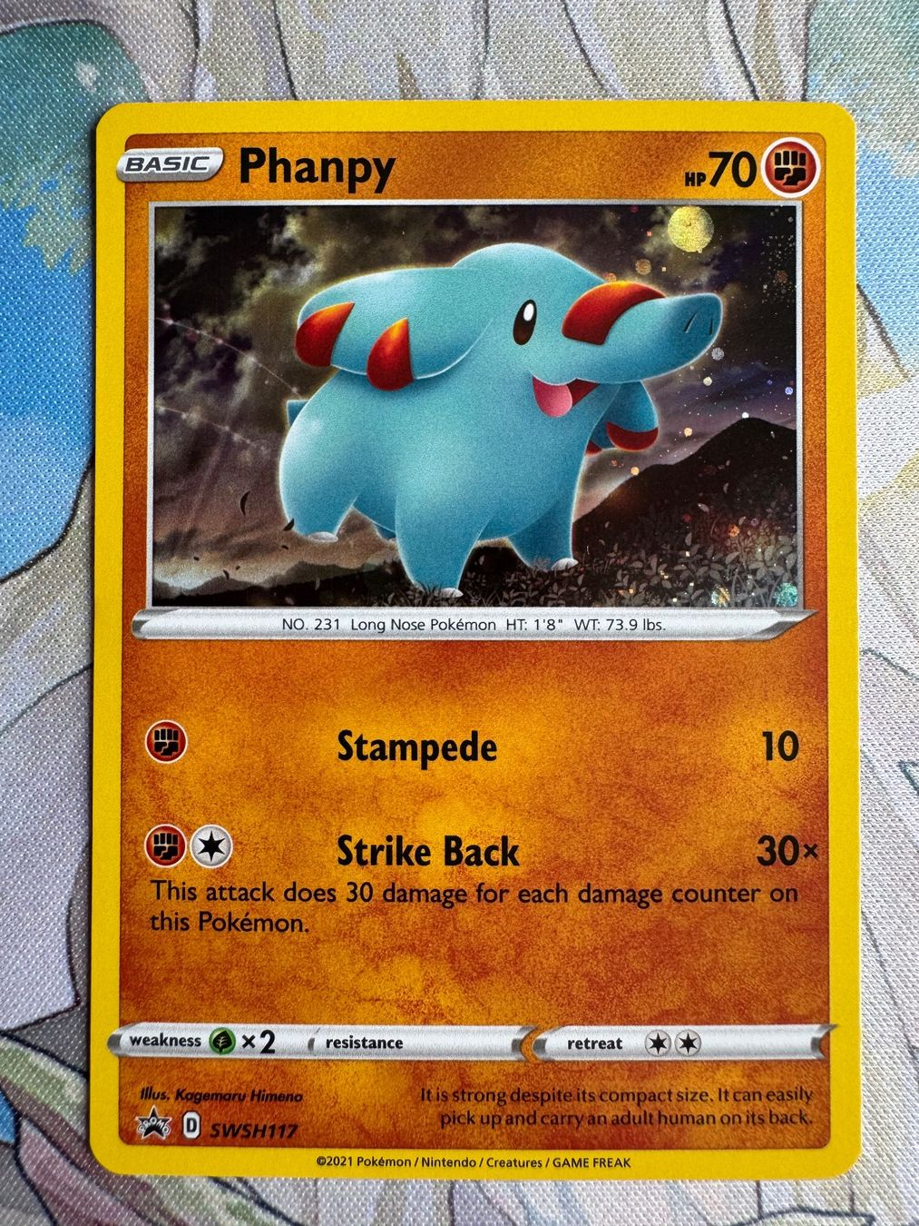 Pokémon TCG – Phanpy (SWSH117) Promo (Neu (gemäss Beschreibung)) in ...