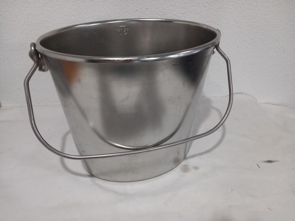 Edelstahl Kessel 15 Liter hochwertigem rostfreiem Stahl INOX | Kaufen auf Ricardo