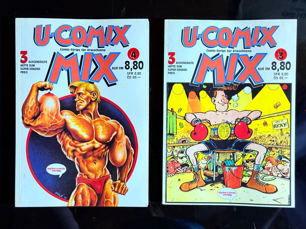 Nr. 3 + 4 "U-Comix MIX", (mehrere in einem) 70er/80er, top! (Gebraucht ...