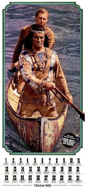 Stars des Monats - Winnetou Old Shatterhand - Poster 62x28cm | Kaufen ...