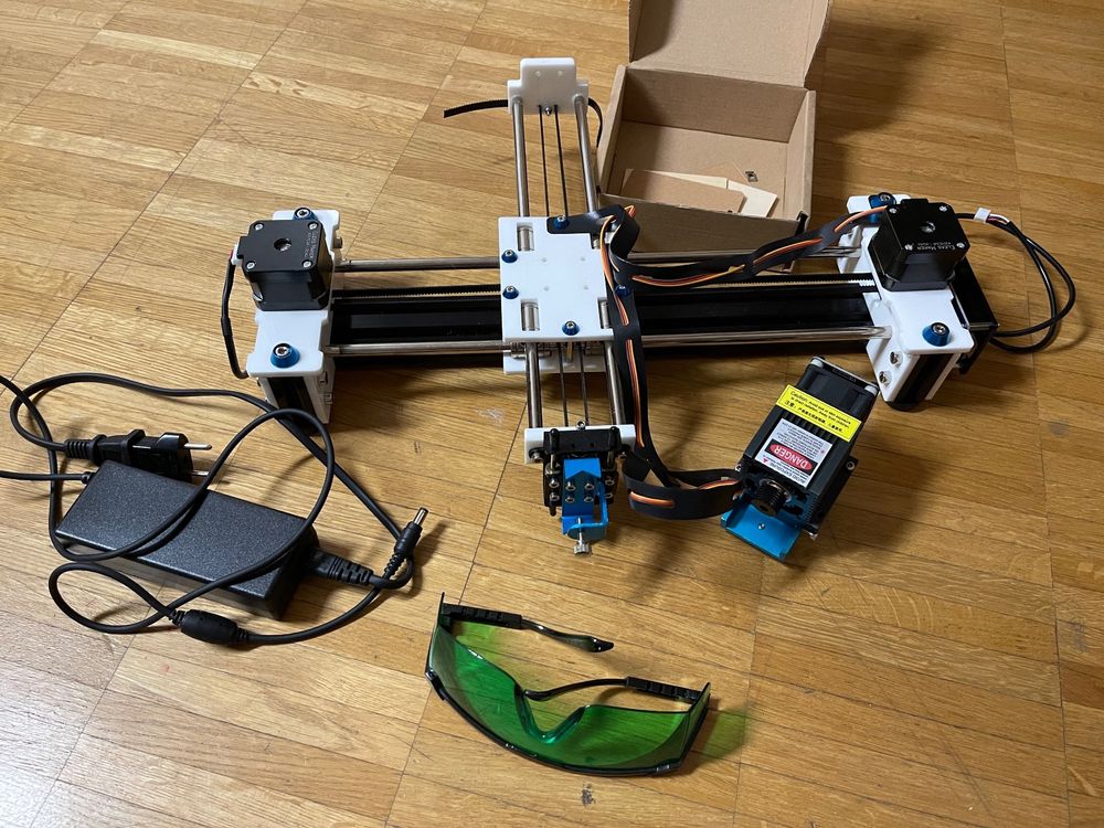 CNC Laser Gravier Cutter und Zeichnungsgerät 5.5w Eleks Draw (Gebraucht ...