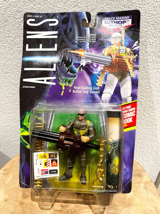 Neu ovp Aliens Space Marine Bishop Android 1992 Kenner | Kaufen auf Ricardo
