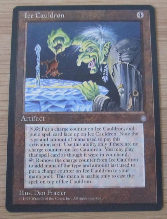 Magic the Gathering Karte Ice Cauldron Eiszeit (Gebraucht) in Wohlen AG ...