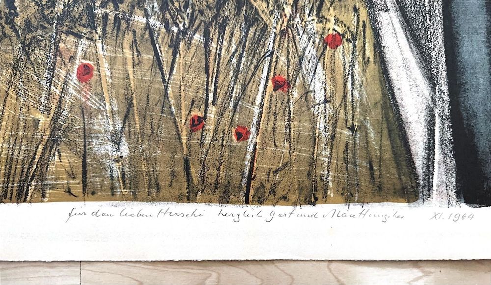 Max Hunziker (1901-1976)Litho.Handsignrt | Kaufen auf Ricardo