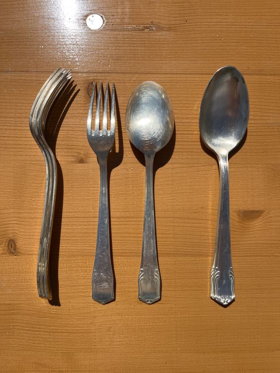 Vintage Silberbesteck Gabeln und Löffel (Gebraucht) in Wilen (Sarnen) für CHF 80 – mit Lieferung ...