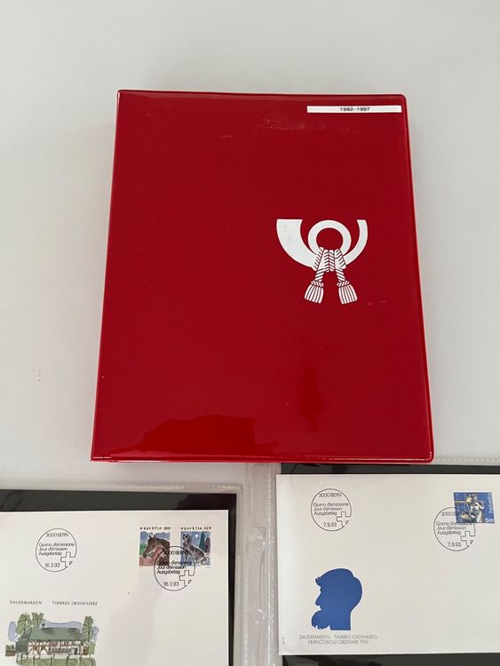 Album mit 61 FDC Schweiz aus den 90er Jahren (Gebraucht) in Murgenthal für CHF 5 – mit Lieferung ...