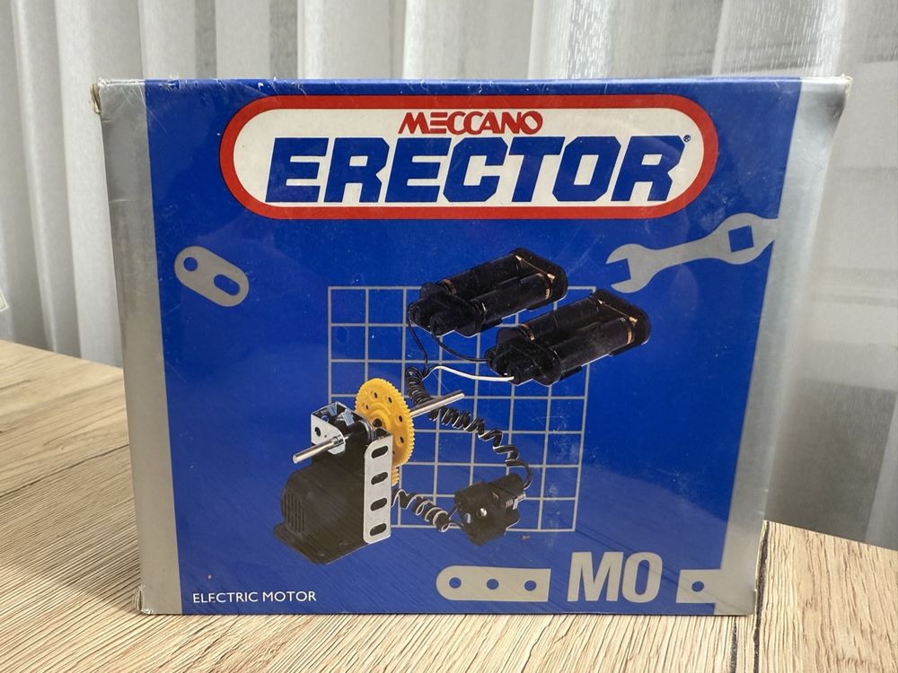 Meccano Erector 6V Motor Set – mit Zahnrädern & Zubehör *OVP (Neu ...