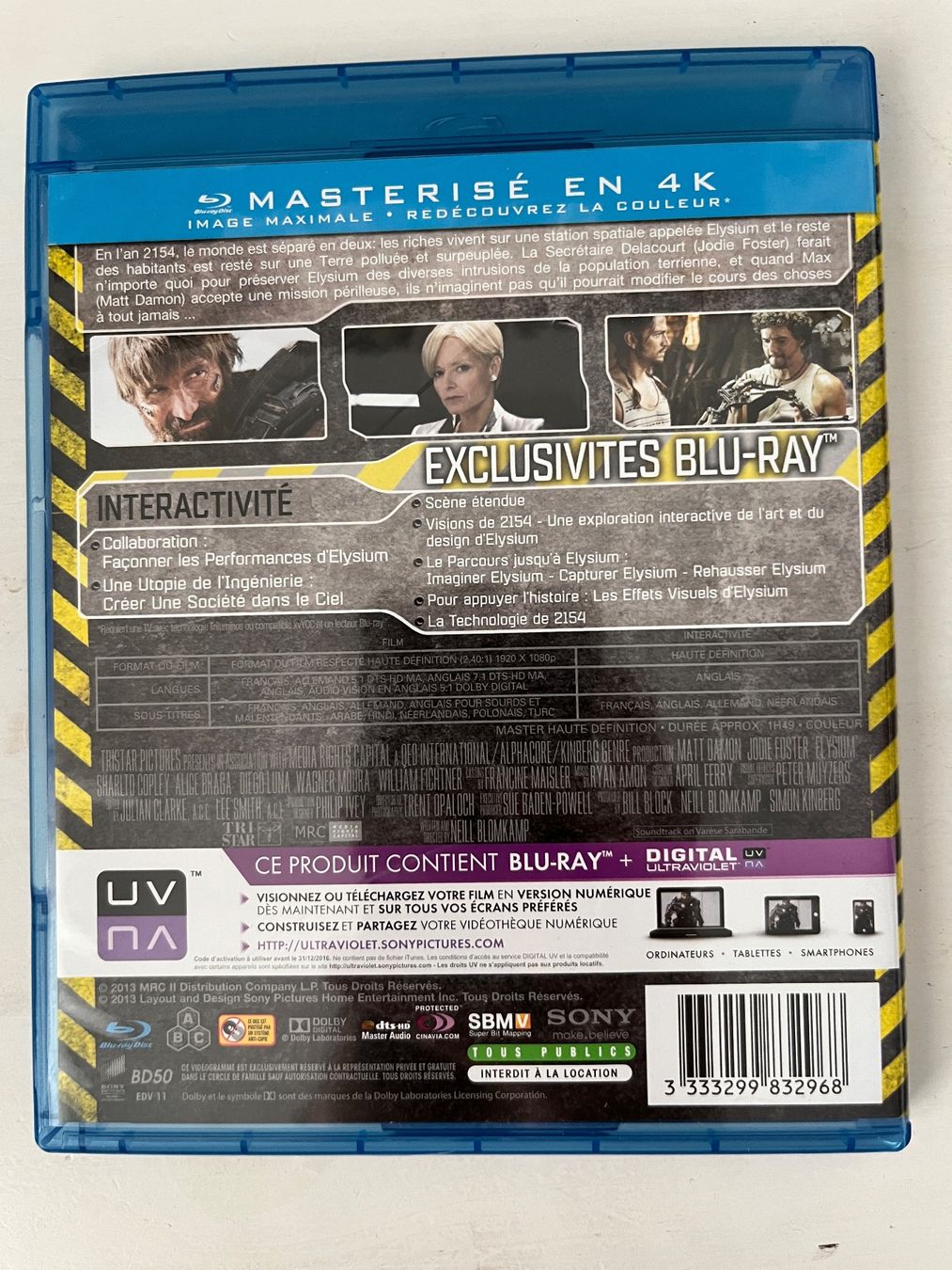 Elysium (2013) Blu-ray - Matt Damon (Neu (gemäss Beschreibung)) in Sierre für CHF 3.95 – mit ...