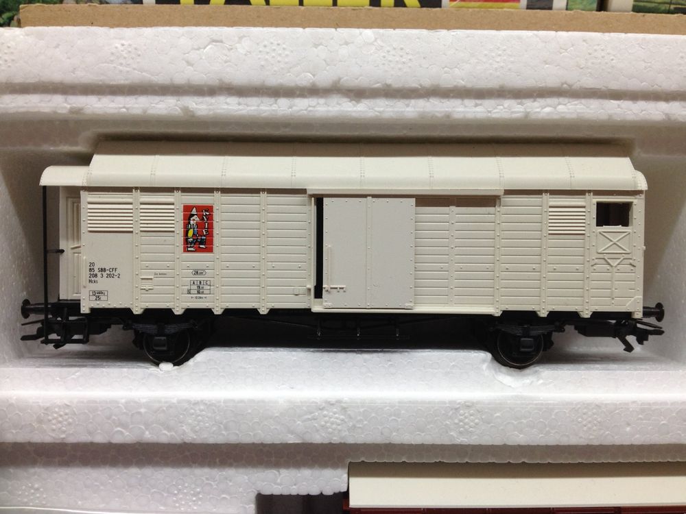 Märklin 4898 Schweizer Güterwagen-Set "Circus Knie", H0 | Kaufen auf ...