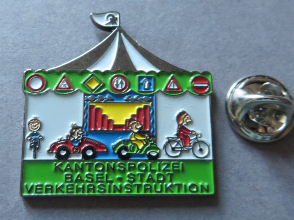 PIN KARUSSELL KAPO BASEL STADT, VERKEHRSINSTRUKT. VELO VESPA (Gebraucht ...