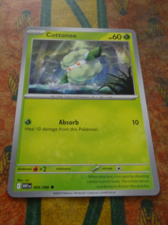 POKEMON Cottonee I WHT EN 004/086 HP60 2025 (D'occasion) à Romanel-sur ...