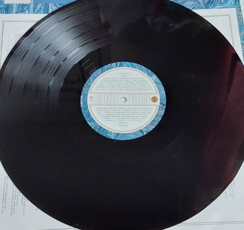Vinyl LP - Sandra - Into a Secret Land - 88 - NM (Neu (gemäss ...