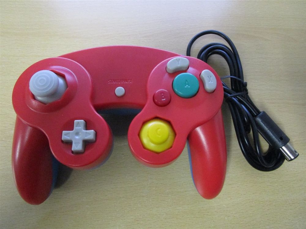 Game Cube Controller - red+blue Mario | Kaufen auf Ricardo