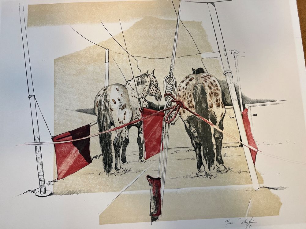 Rolf Knie Original Lithographie | Kaufen auf Ricardo