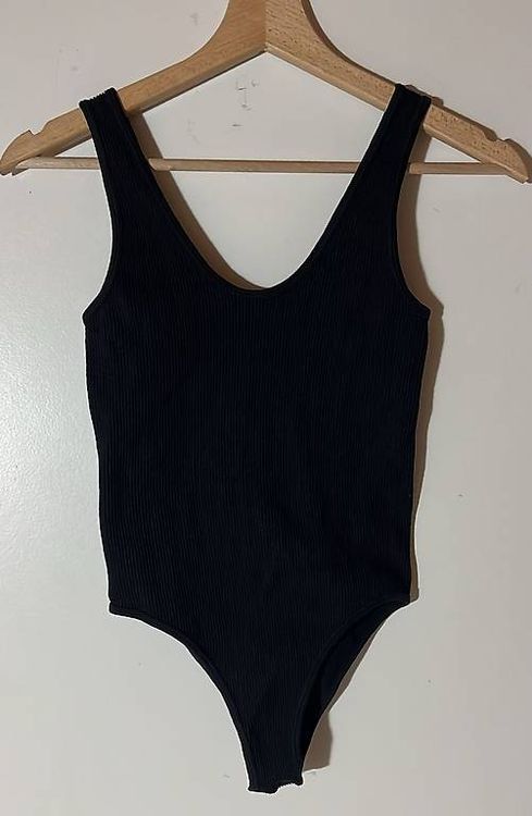 Body noir Zara M-L slim / Schwarzer Zara-Body M-L (Neu (gemäss ...