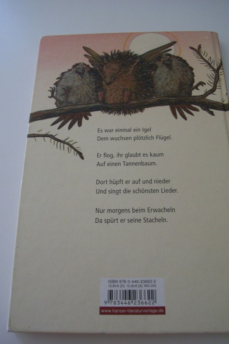 FRANZ HOHLER Es war einmal ein IGEL Kinderverse (Gebraucht) in Zürich ...