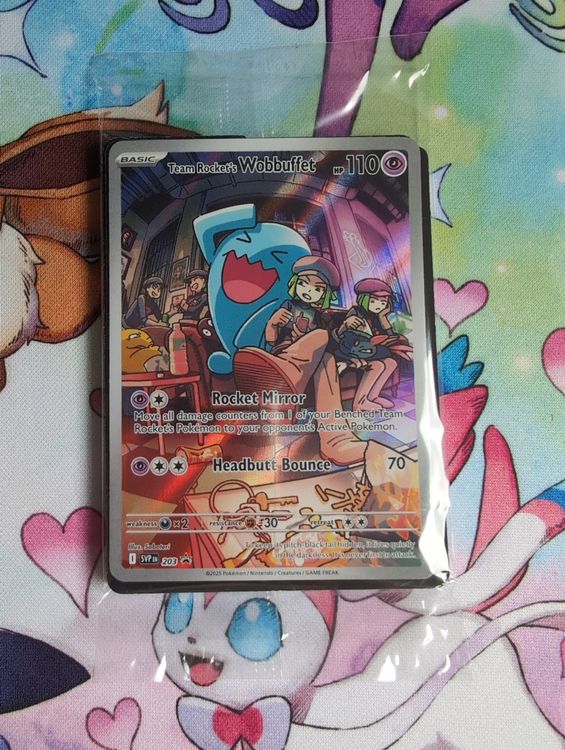 Team Rocket's Wobbuffet promo sealed from Destined Rivals ET (Neu und ...