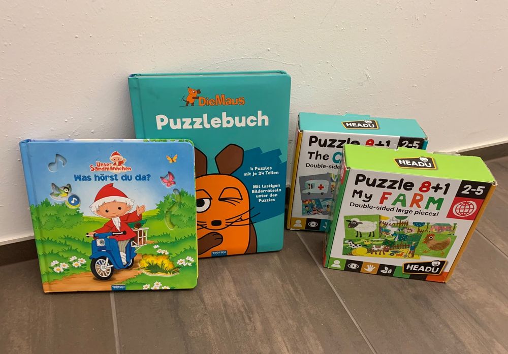 Puzzle Set Sandmänchen, Die Sendung mit der Maus, Ministeps (Gebraucht ...