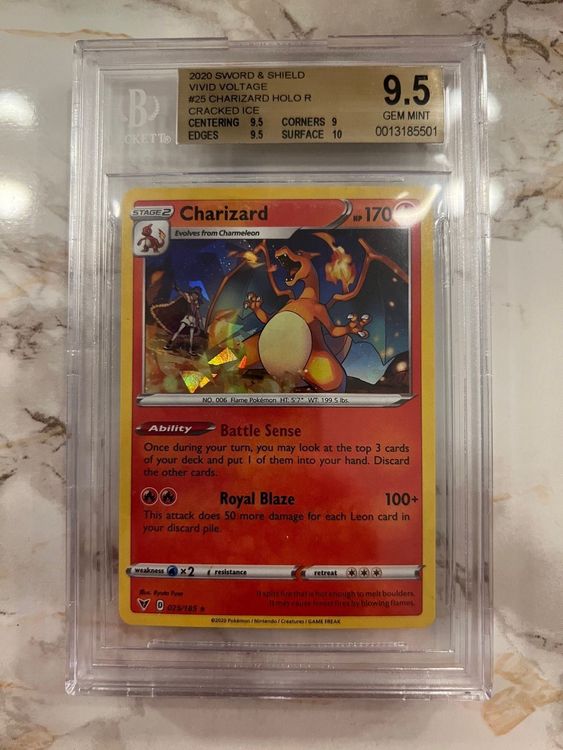 Pokemon CHARIZARD BGS 9.5 (Neu (gemäss Beschreibung)) in Buchs SG für ...