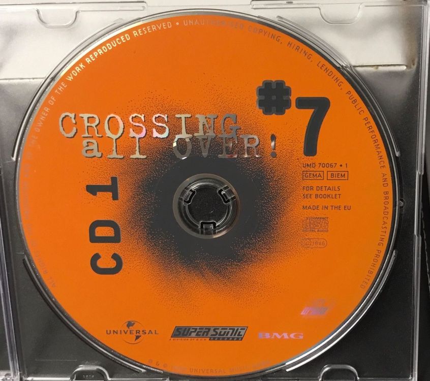 (CD) „Crossing all Over“ #7 (Gebraucht) in Serneus für CHF 3 – mit ...