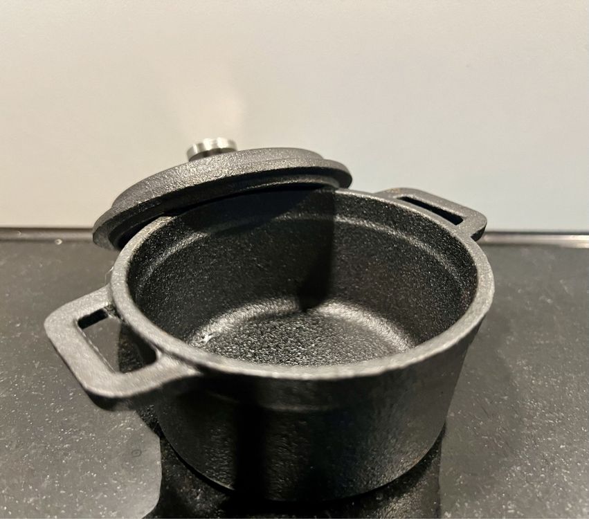 19 St. Mini Cocotte 10 cm wie „le creuset“ (neu) Gusseisen | Kaufen auf ...