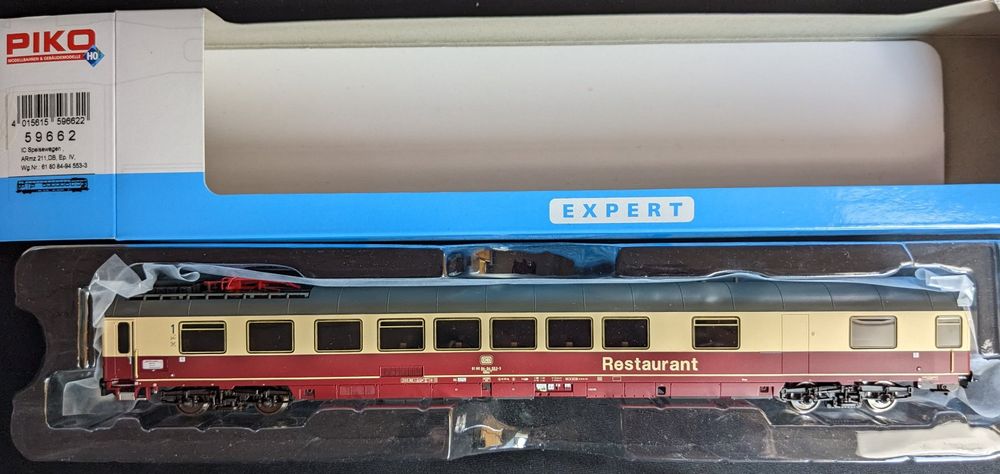 Piko 59662 DB Voiture 1ère cl/Restaurant ARmz 211 Ep 4 | Kaufen auf Ricardo