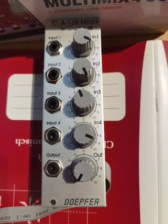 Doepfer A-138 Mixer (Gebraucht) in Huttwil für CHF 25 – mit Lieferung auf Ricardo kaufen