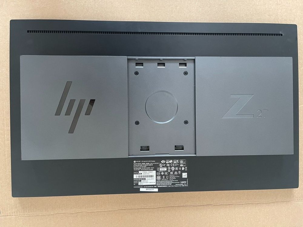 4k Monitor HP Z27 – NEU! (ohne Standfuss) (Neu (gemäss Beschreibung ...