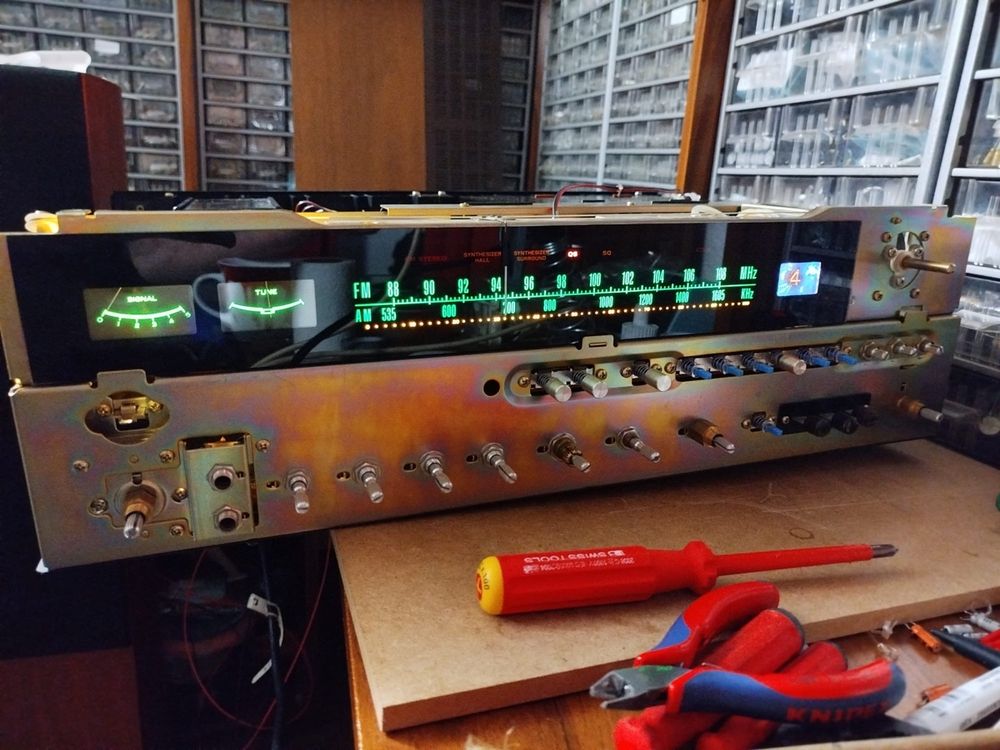 Vintage Sansui QRX-7001 Receiver - KERNREVIDIERT! (Gebraucht) in Wald ...