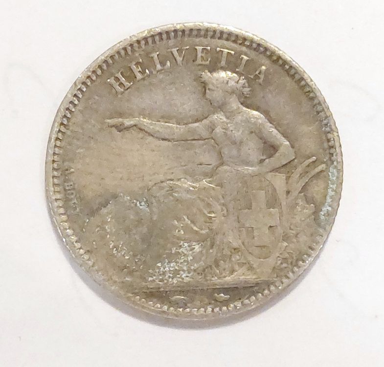 Schweiz 1 Frank 1851 Sitzende Helvetia | Kaufen auf Ricardo